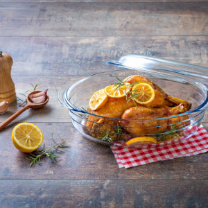 Ocuisine® ∙ borosilicate glass cooking dishes